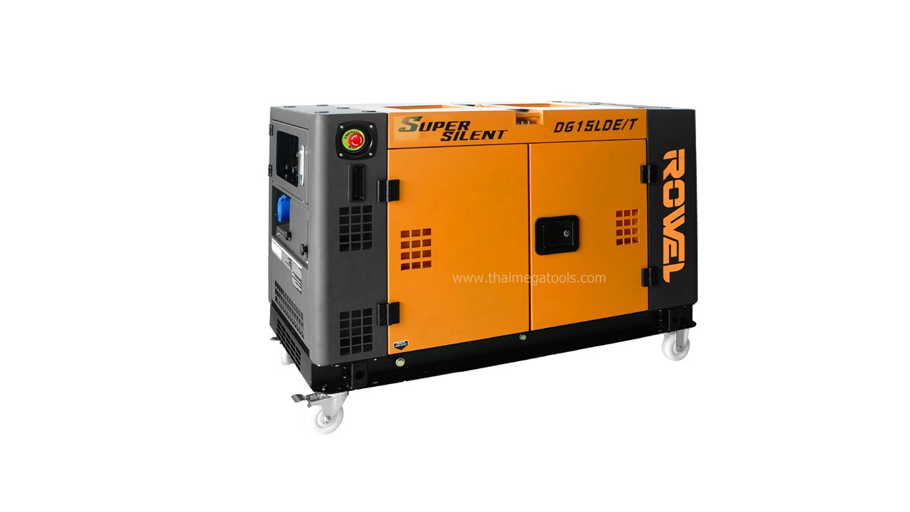 ROWEL DG15LDE/T เครื่องปั่นไฟเครื่องยนต์ดีเซล 11KW